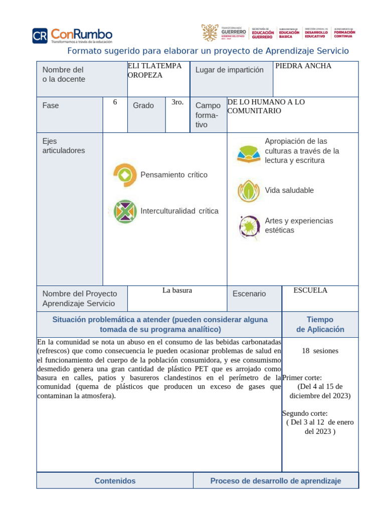 Proyecto Pet | PDF | Residuos | Reciclaje