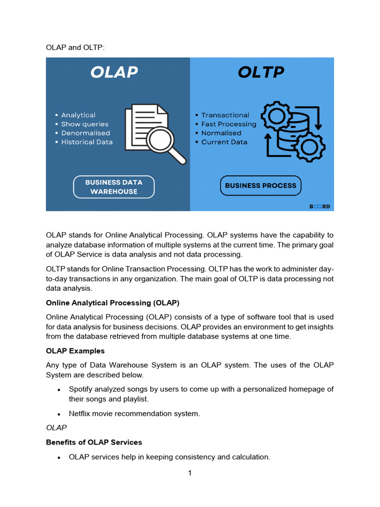 OLAP and OLTP and data mining_KDD process | PDF | Data Mining | Data