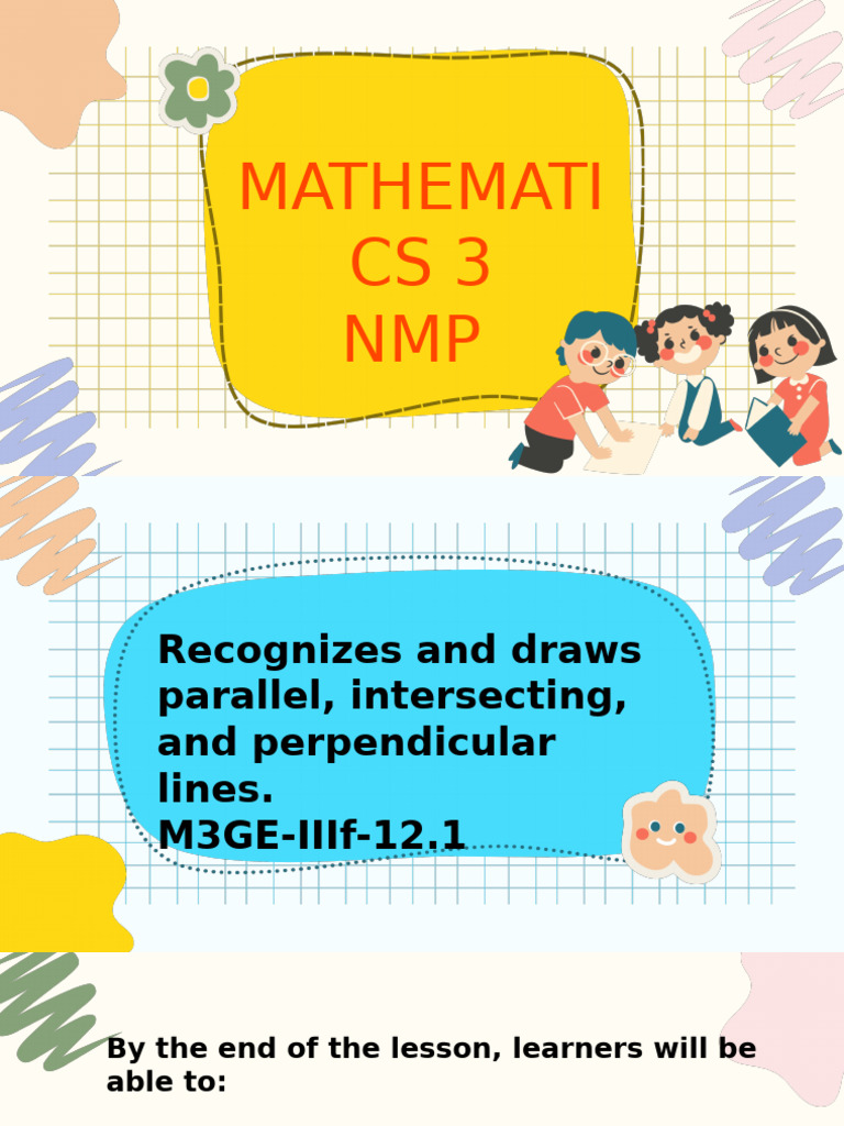 PPT-NMP-Q3-W5-D3 | PDF | Perpendicular | Line (Geometry)