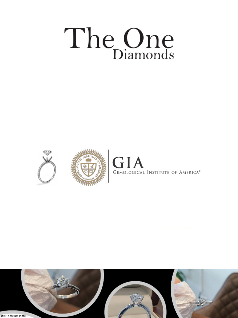 The One Diamonds Brochure Designs 2 | PDF