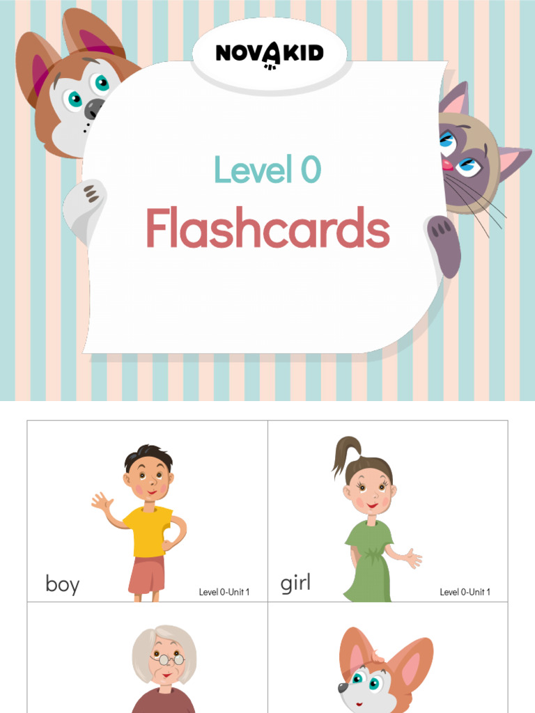 NovaKid L 0 Flashcards 1 | PDF