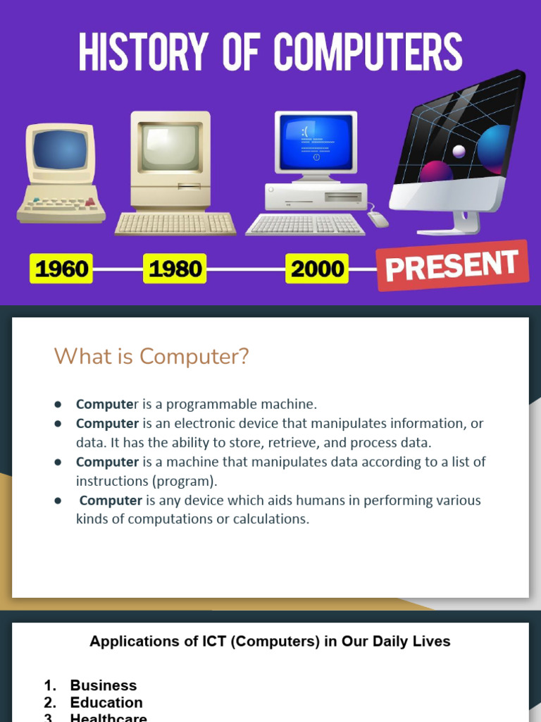 THE HISTORY OF COMPUTER_ BASIC COMPUTING PERIODS | PDF | Computing | Classes Of Computers