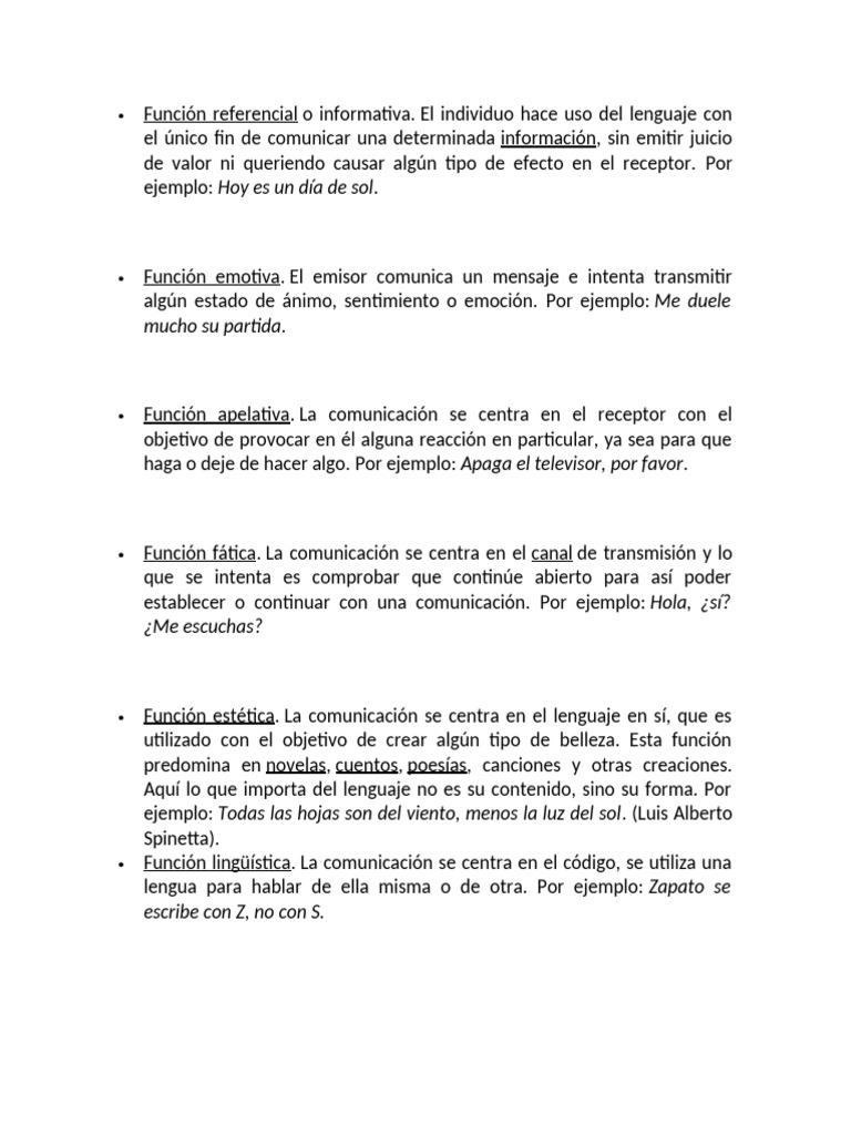 Función Del Lenguaje | PDF