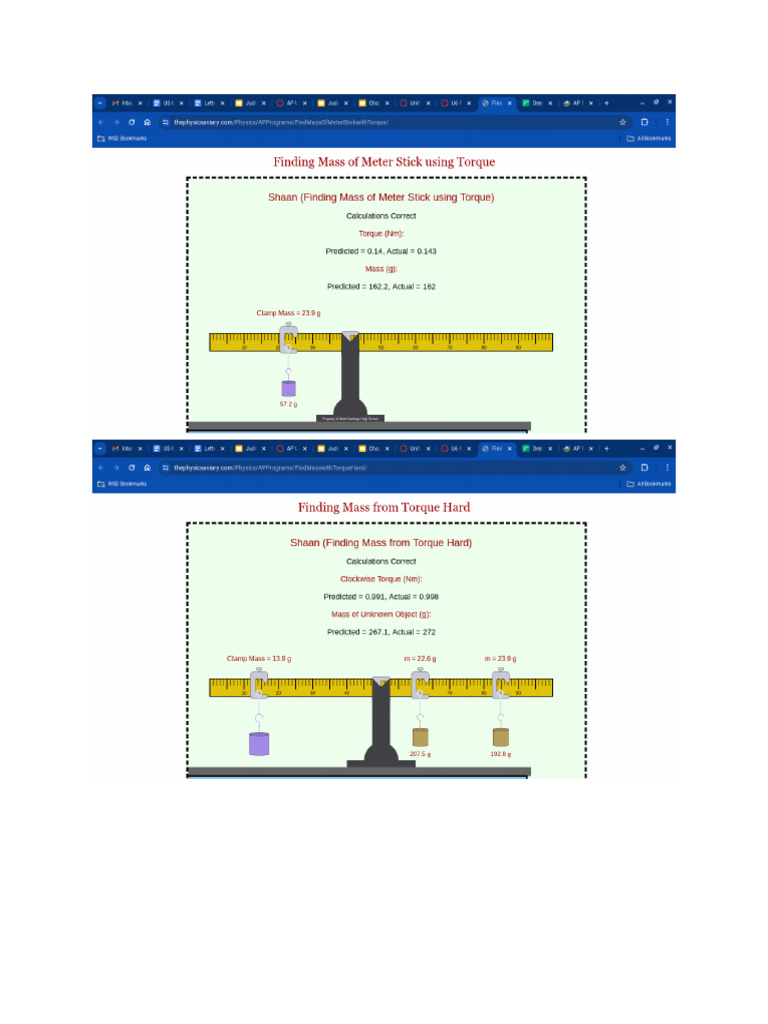 U6 P4 - Balancing Torques | PDF