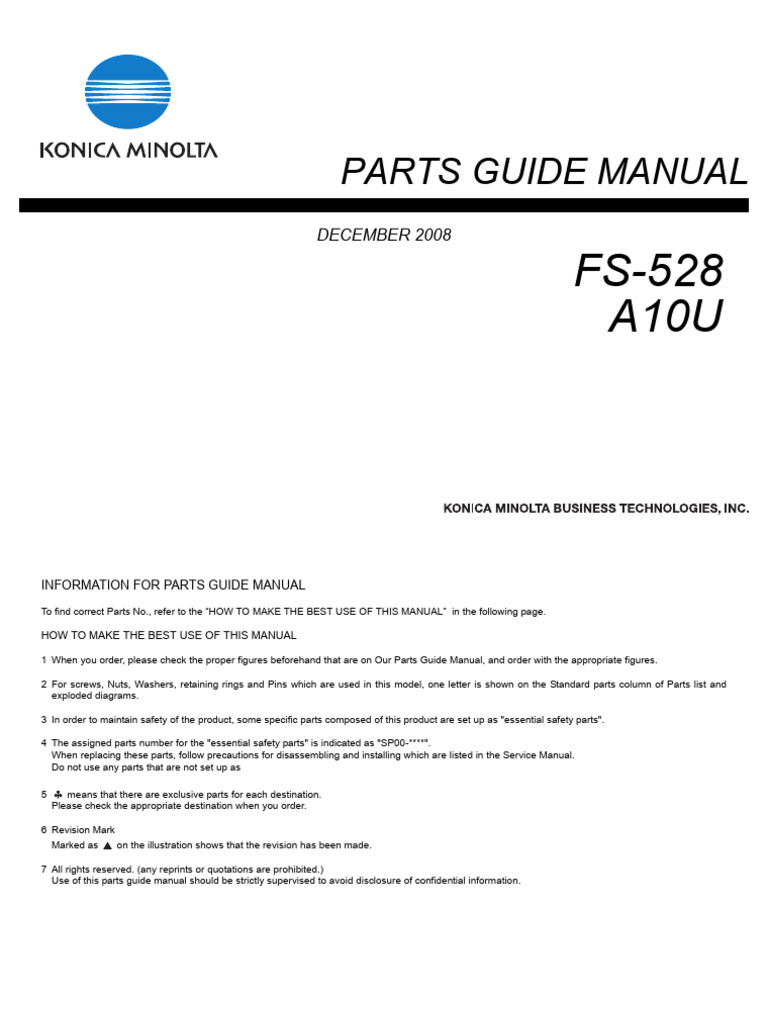 FS-528_PM | PDF | Switch | Machines