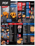 Windmill PIZZA Menu 2024rfs | PDF | Pizza | Hamburgers