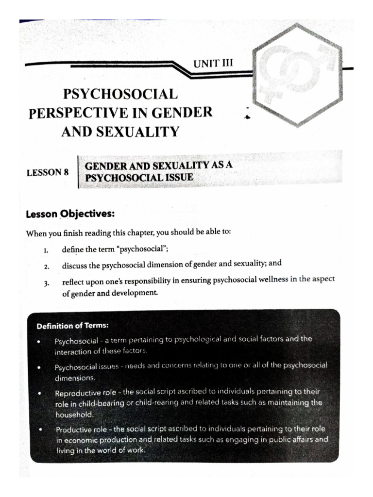 Psychosocial Development | PDF
