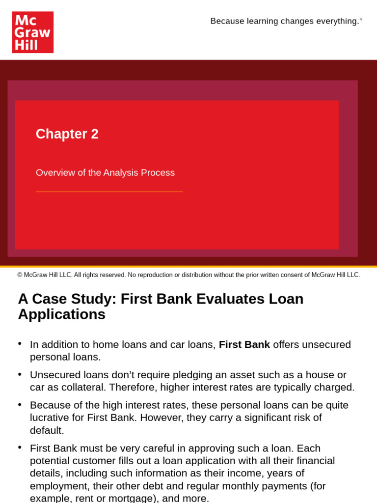 Hillier 7e Ch02 PPT Accessible | PDF | Analytics | Loans
