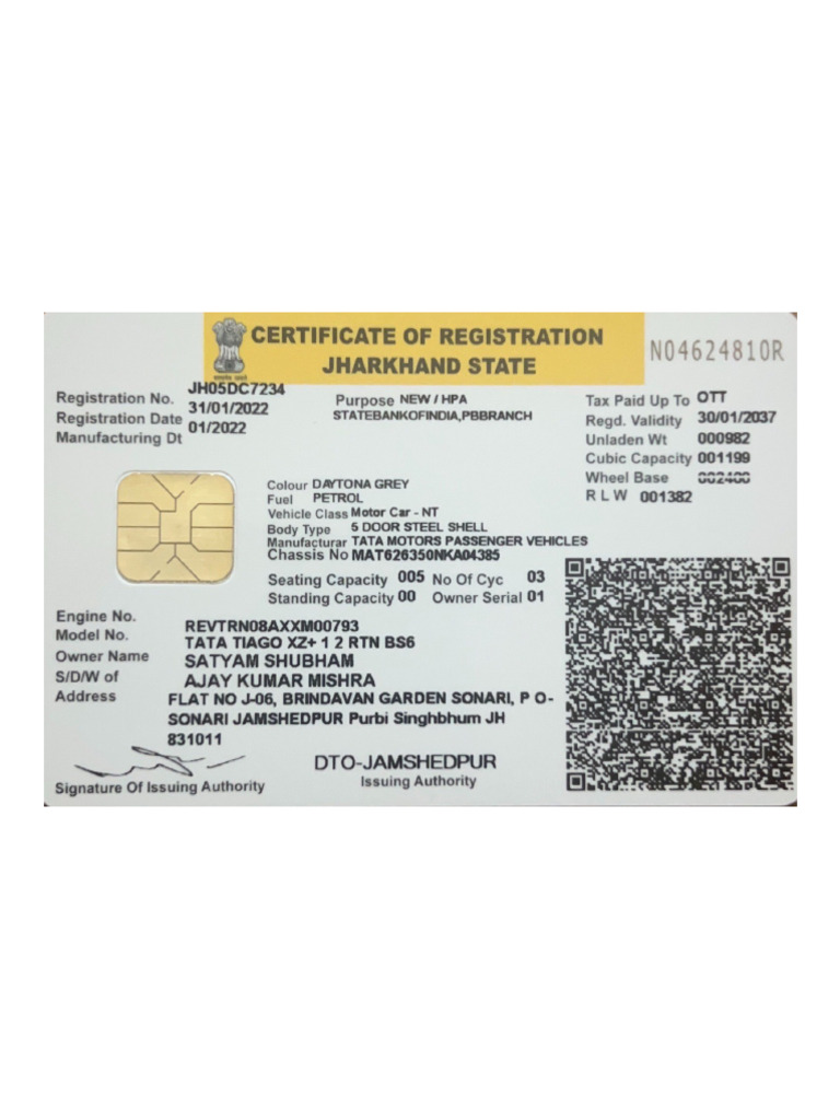 Registration Certificate | PDF