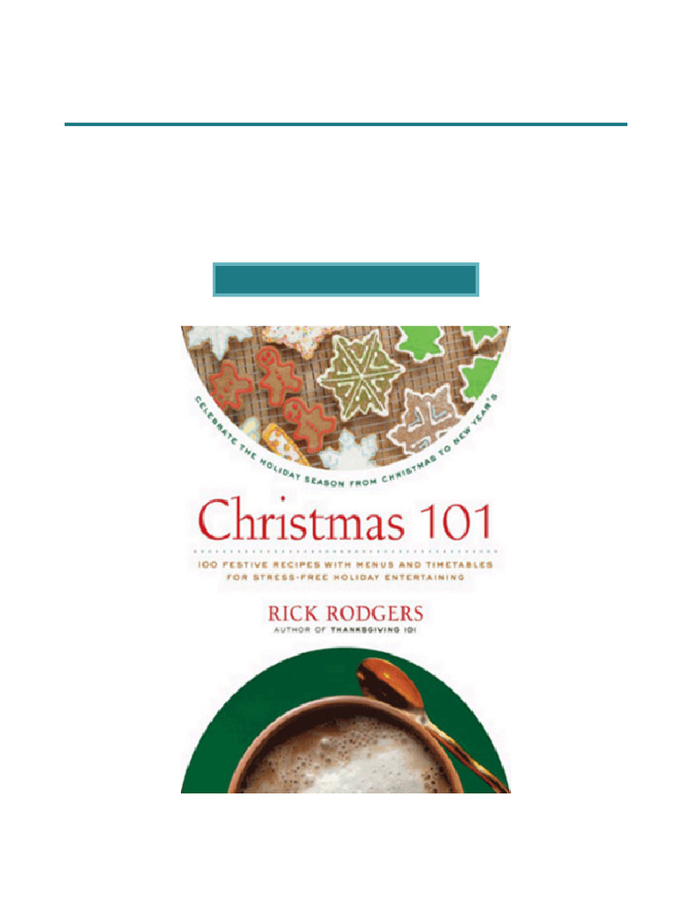 New Release Christmas 101: Celebrate The Holiday Season From Christmas ...