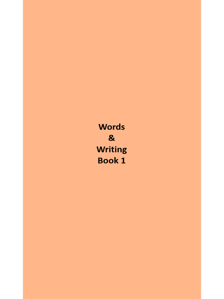 Words Orange | PDF | Vocabulary