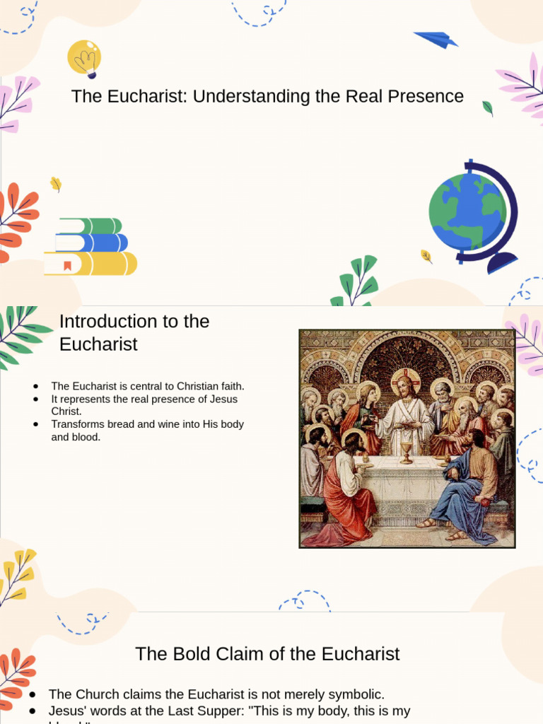 First Communion For Grade 3 | PDF | Eucharist | Sacrifice
