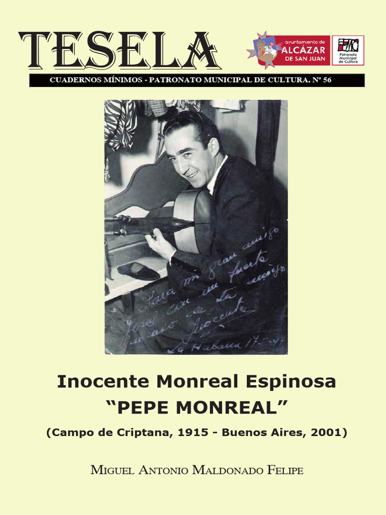 Pepemonrealbio | PDF | Estilos de música españoles