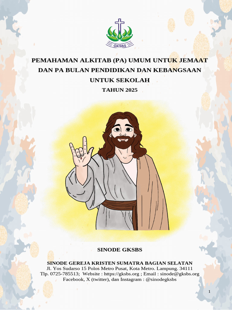 PEMAHAMAN ALKITAB PA UMUM Tahun 2025 | PDF
