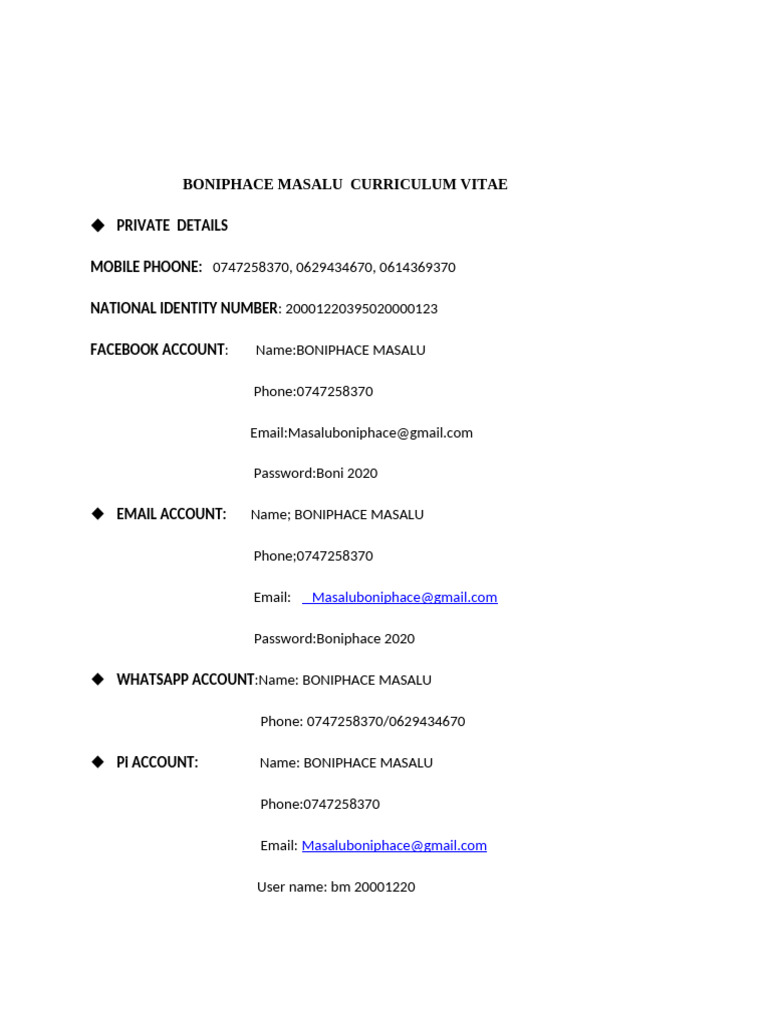 BONIPHACE Partnership Deed | PDF