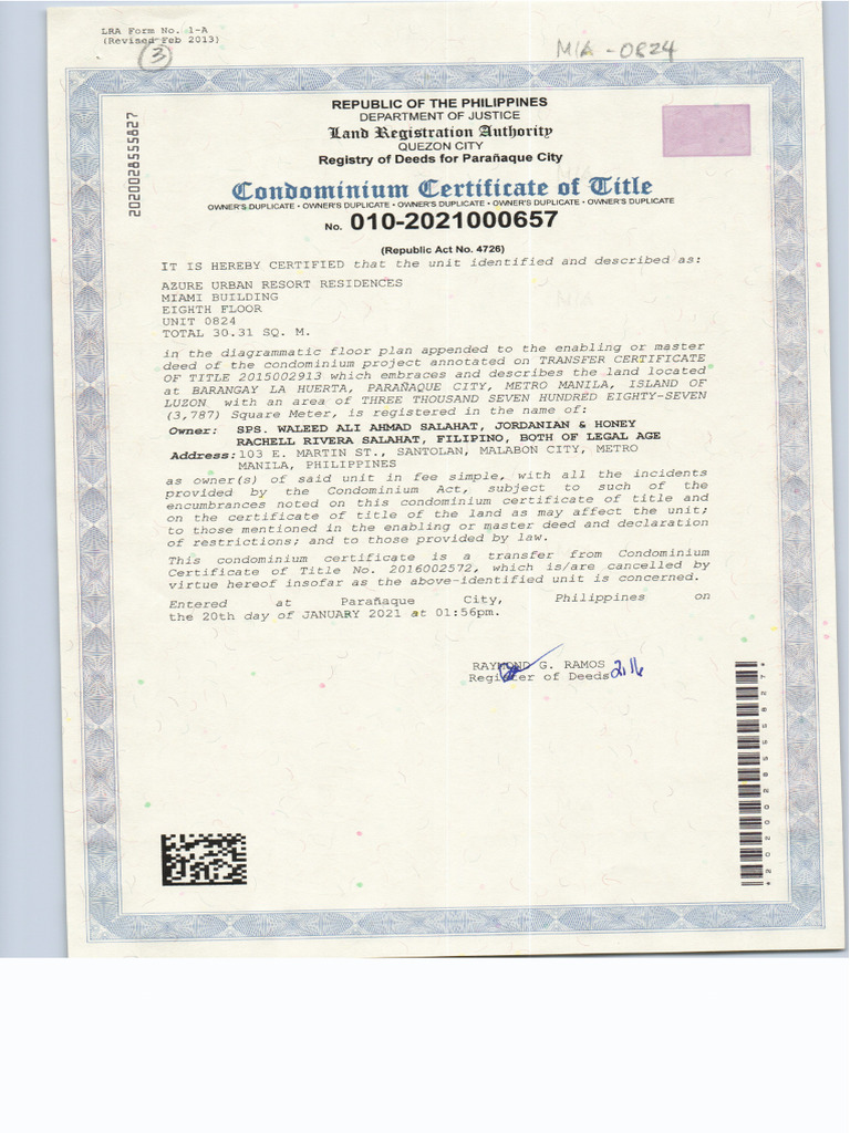 Mia-0824 CCT-1 | PDF