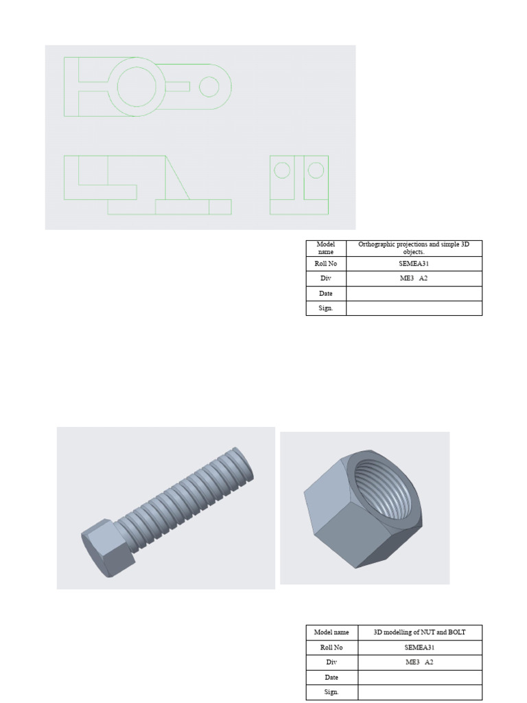 CAD Asign 1-5 Jay (3) | PDF