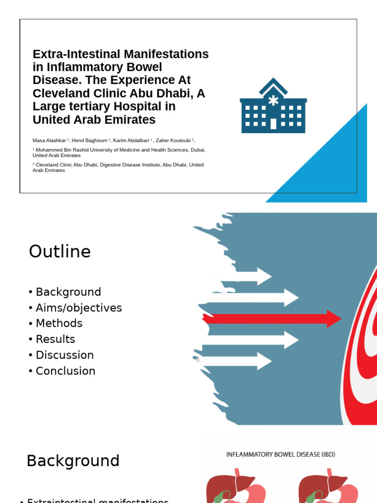 IBD EIM Oral Presentation | PDF | Inflammatory Bowel Disease ...