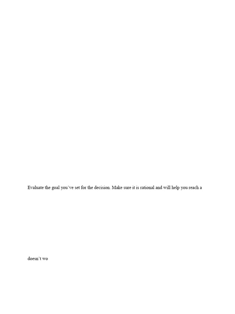 biases and errors | PDF | Decision Making | Rationality biases and errors | PDF | Decision Making | Rationality