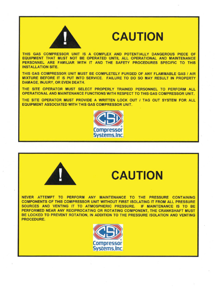 D - A1. Unit Caution Statement - A1. Unit Caution Statement | PDF