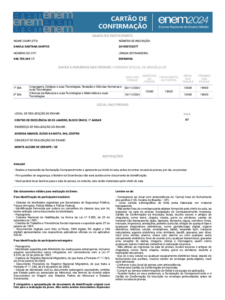 Blob Https Enem - Inep.gov - BR | PDF