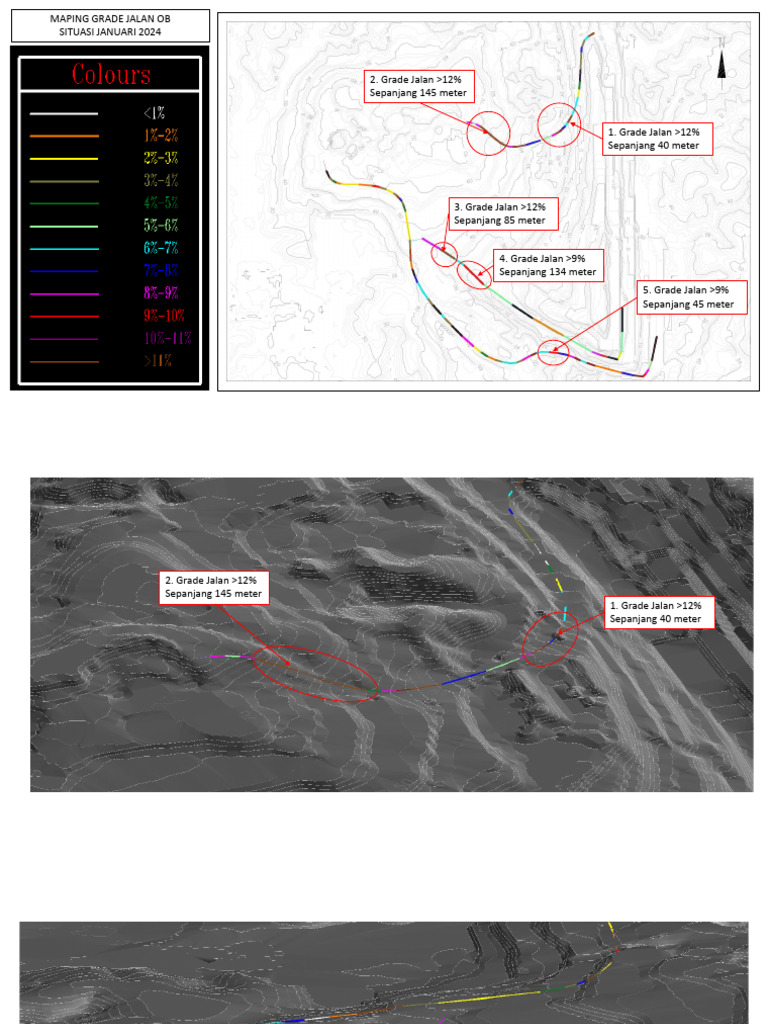 Maping Grade Jalan OB 2023 | PDF