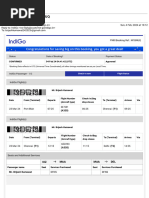 IndiGo Flight Itinerary Confirmation | PDF | Identity Document | Airport