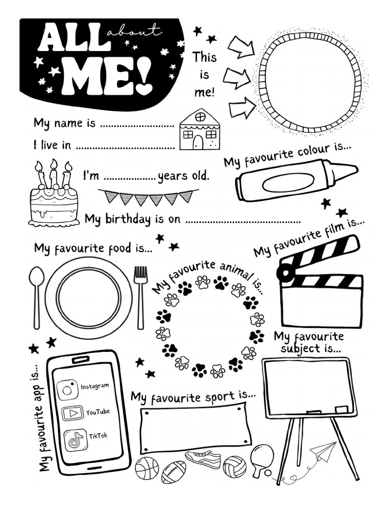 All About Me-Teens 1 | PDF