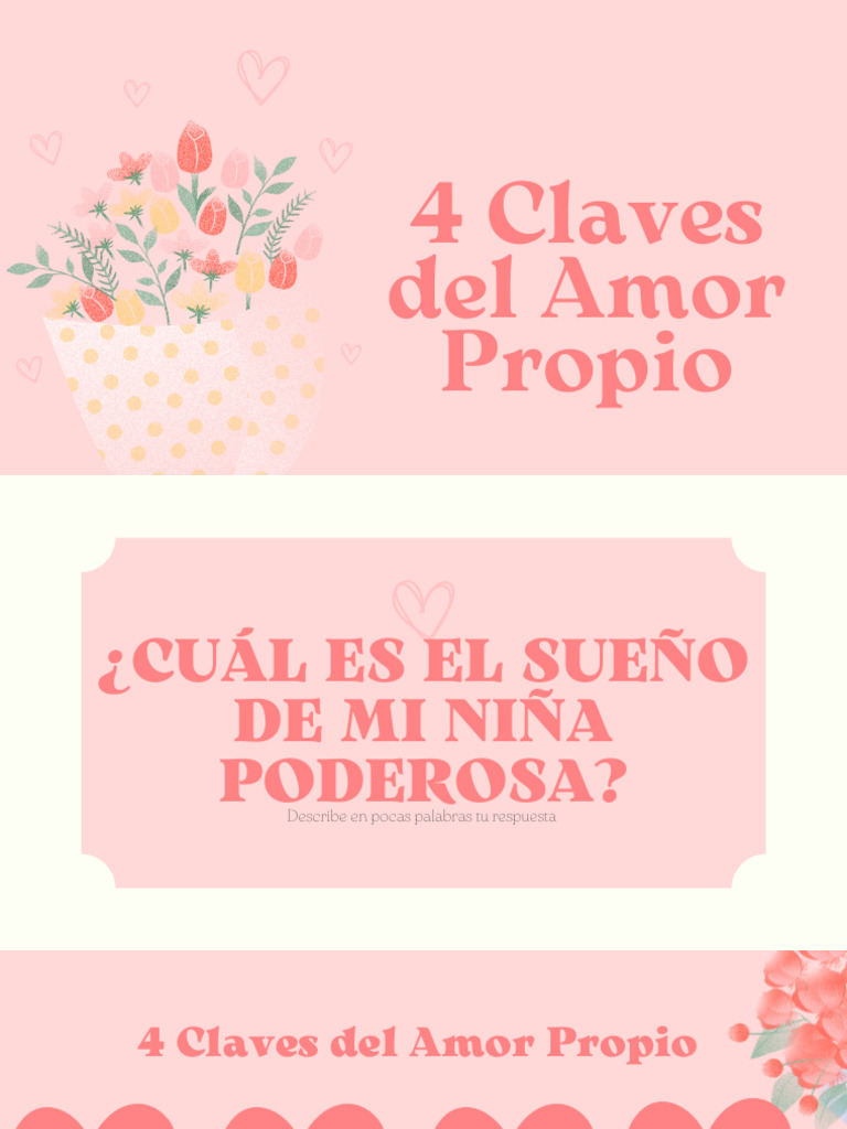 4 Claves de Amor Propio | PDF