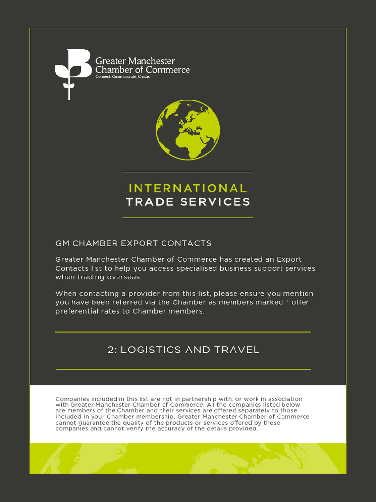 Export Contacts List Logistics and Travel 4 | PDF | Cargo | Logistics