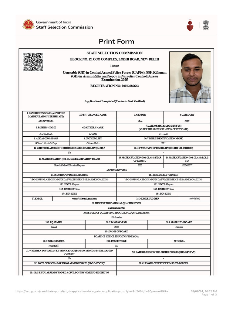 Candidate Portal | PDF