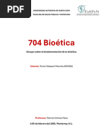 Enfoque Biomédico de Hellegers en Bioética | PDF | Bioética | Medicina