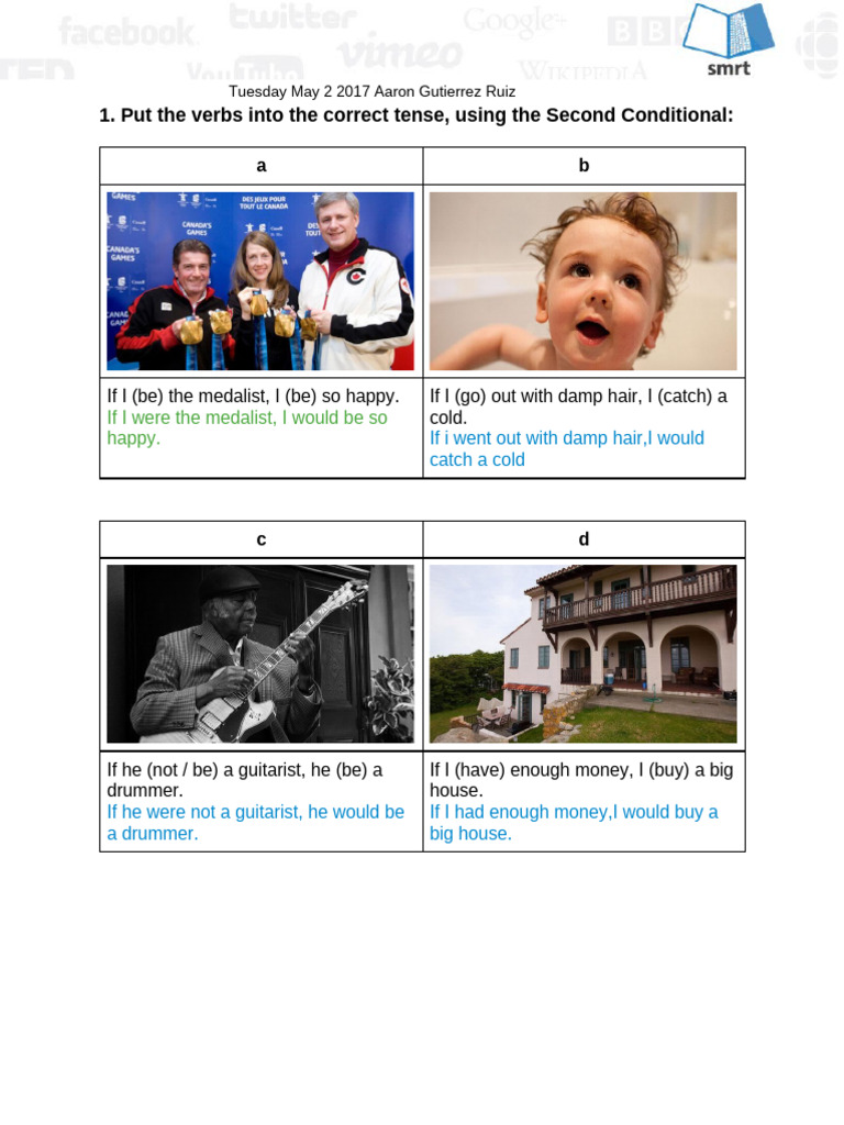 ENGL120 Grammar 9-2_ Exercise 2C Aaron Gutierrez Ruiz | PDF | Grammar ...
