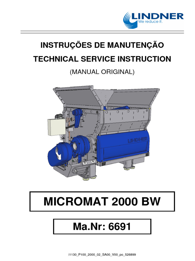 MANUAL - MICROMAT 2000 SA | PDF | Parafuso | Eletricidade