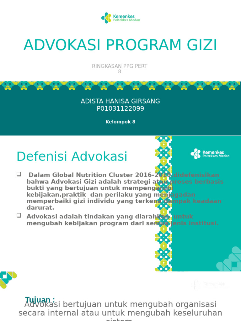 PPG Pert 8 Adista Hanisa 5c | PDF