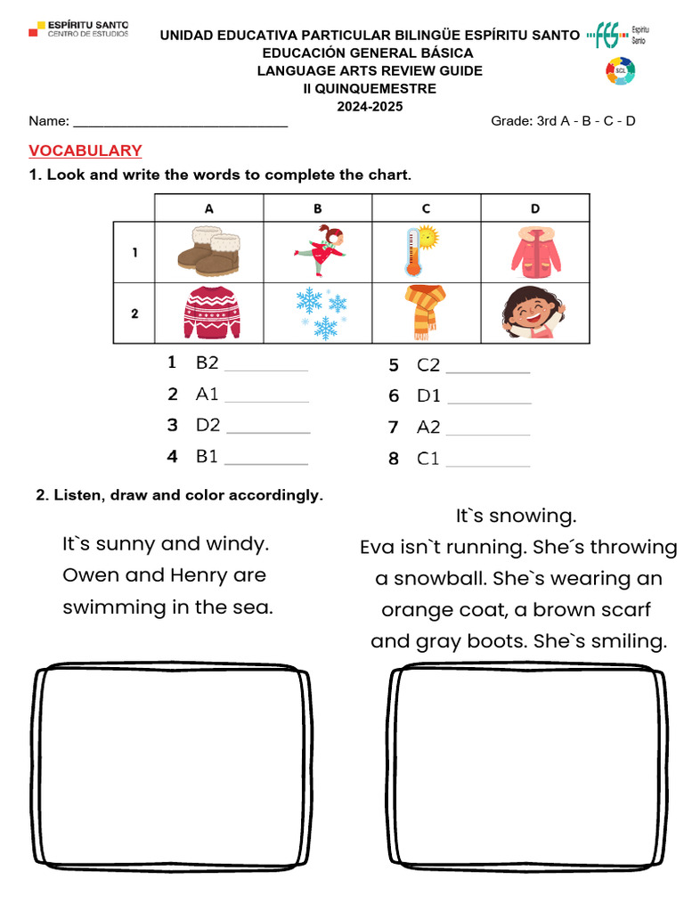 3rd Grade Language Arts Review Guide | PDF