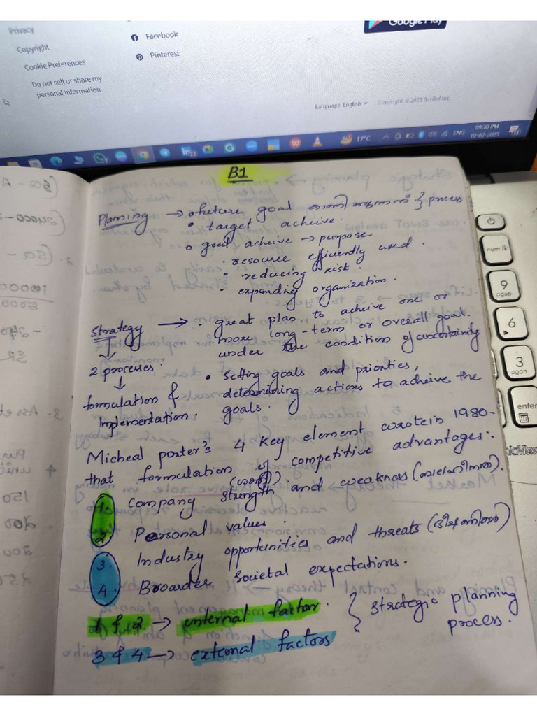 Part 1 Cma Notes | PDF