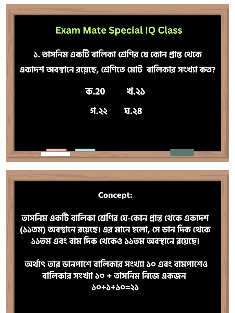 Exam Mate Special IQ With Explanation | PDF