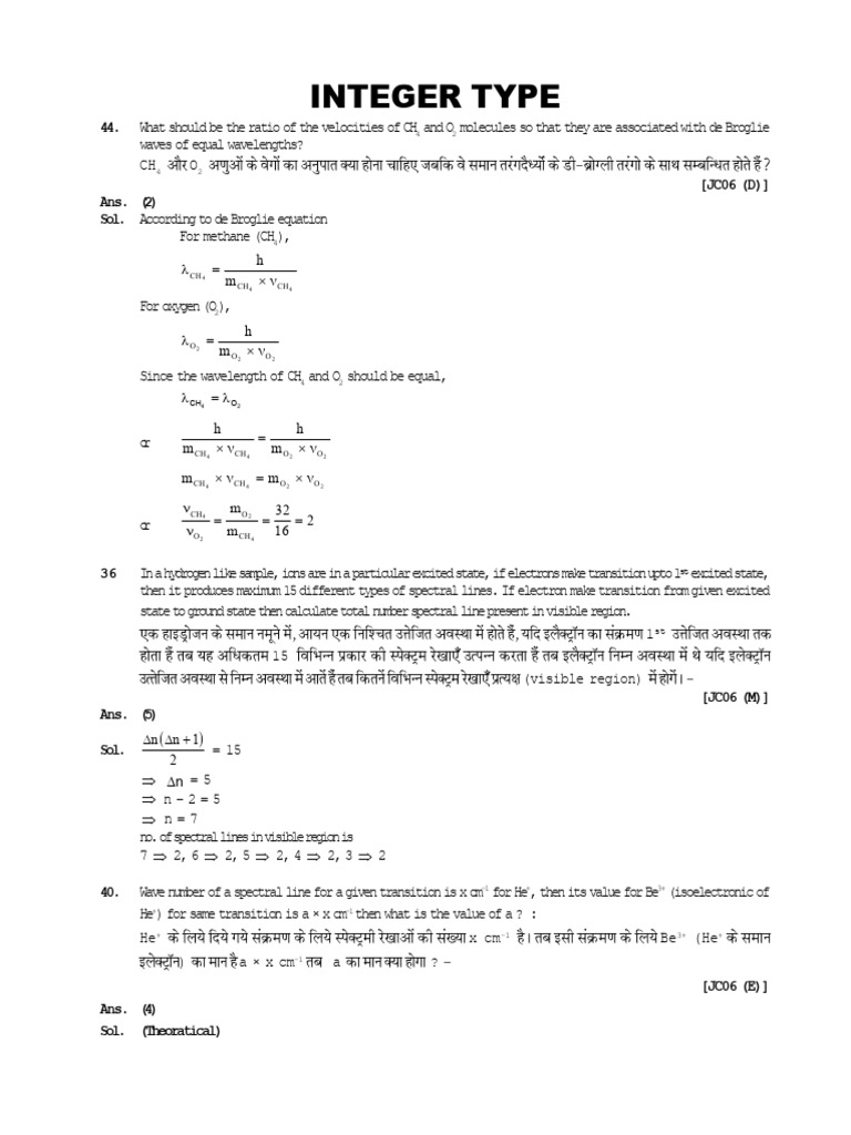 Spectral Lines and Ionization Energy Analysis | PDF | Atomic Orbital ...
