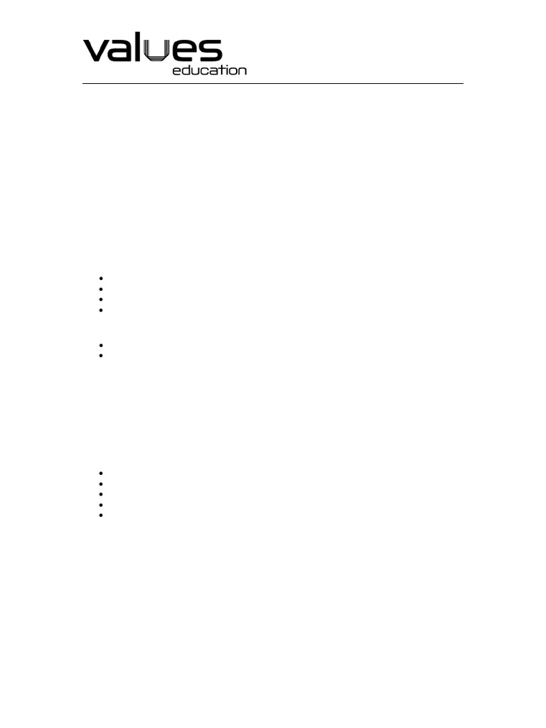 Values Education: Honesty Lesson Plan | PDF | Integrity