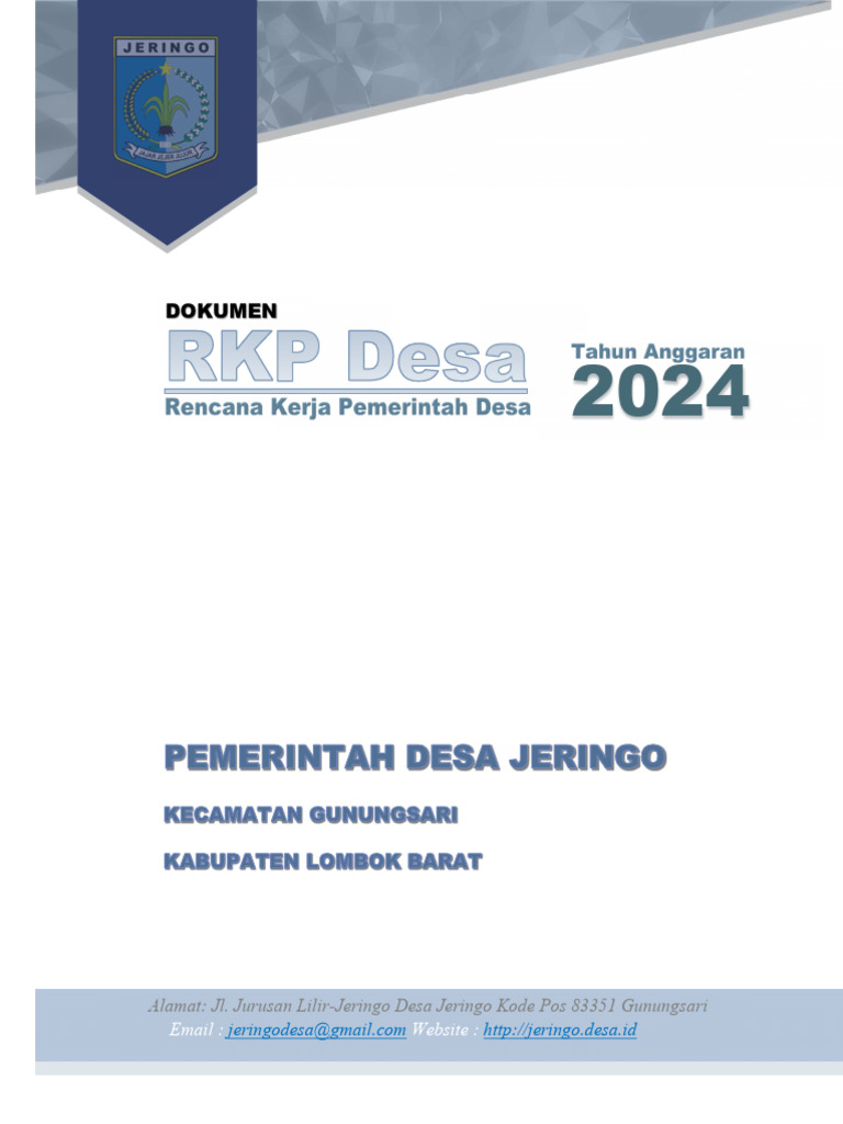 Dokumen: Alamat: Jl. Jurusan Lilir-Jeringo Desa Jeringo Kode Pos 83351 ...