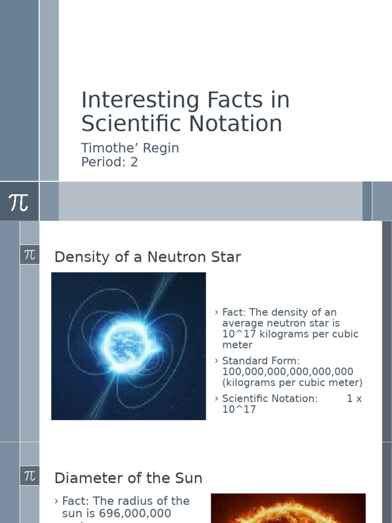 Facts About Scientific Notation | PDF