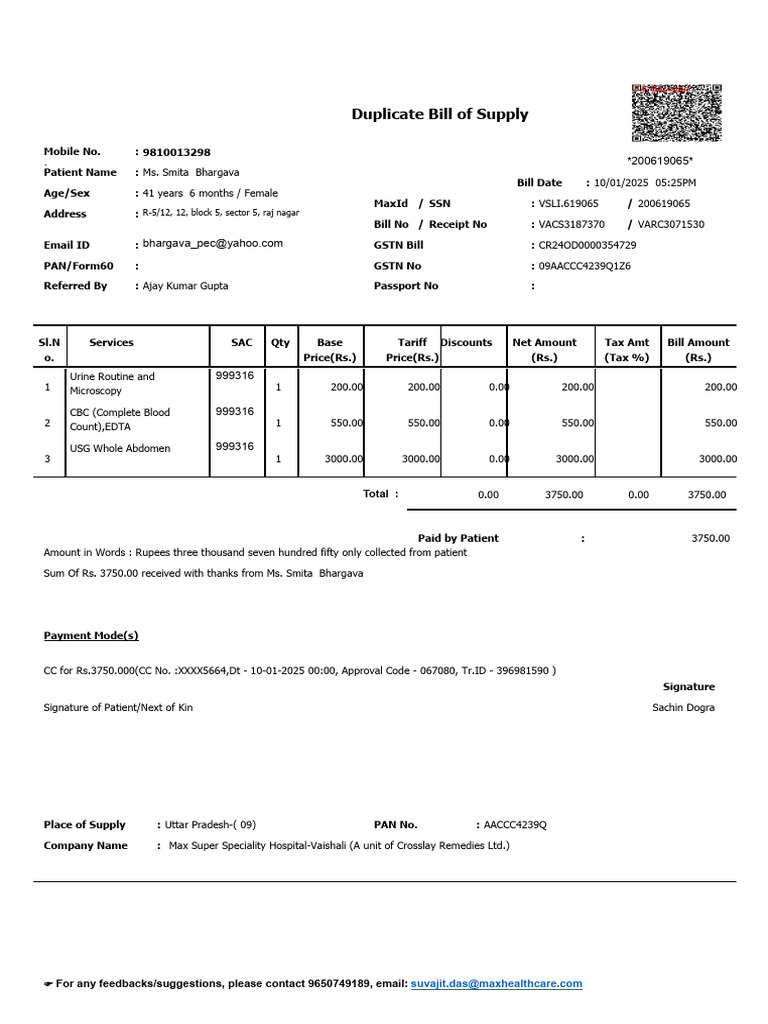 10-Jan Invoice | PDF