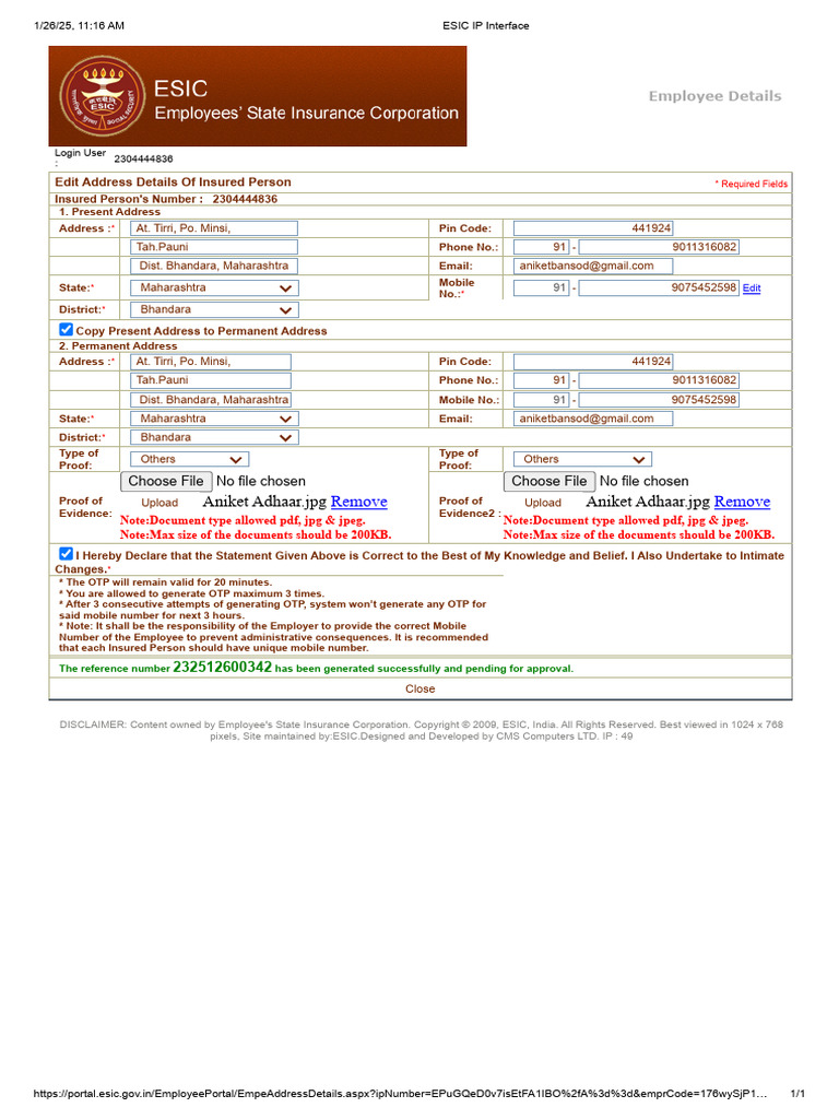 ESIC IP Interface1 | PDF | Computing