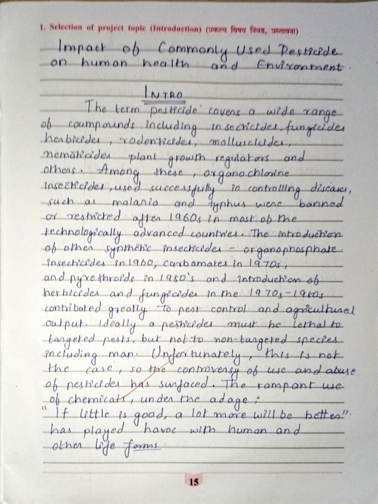 EVS 12TH SCAN Project sm13012008 | PDF | Agricultural Chemicals | Pesticide