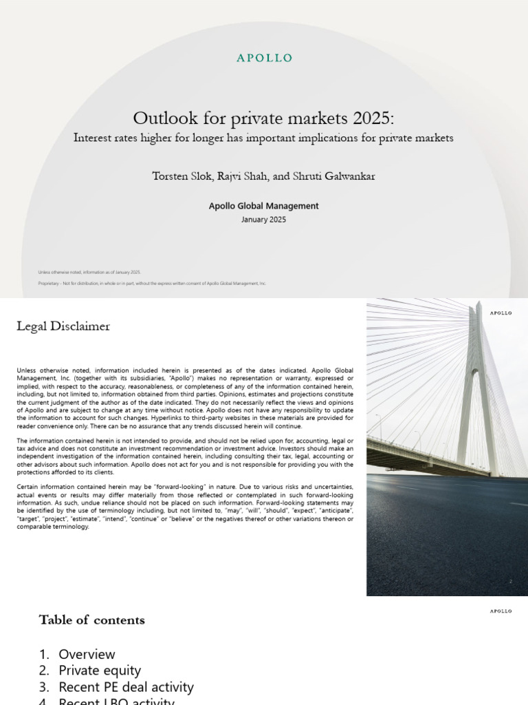 Apollo Private Markets 2025 1735910554 | PDF | Private Equity ...