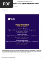 Future perfect_ estructura y usos con ejemplos _ British Council | PDF ...