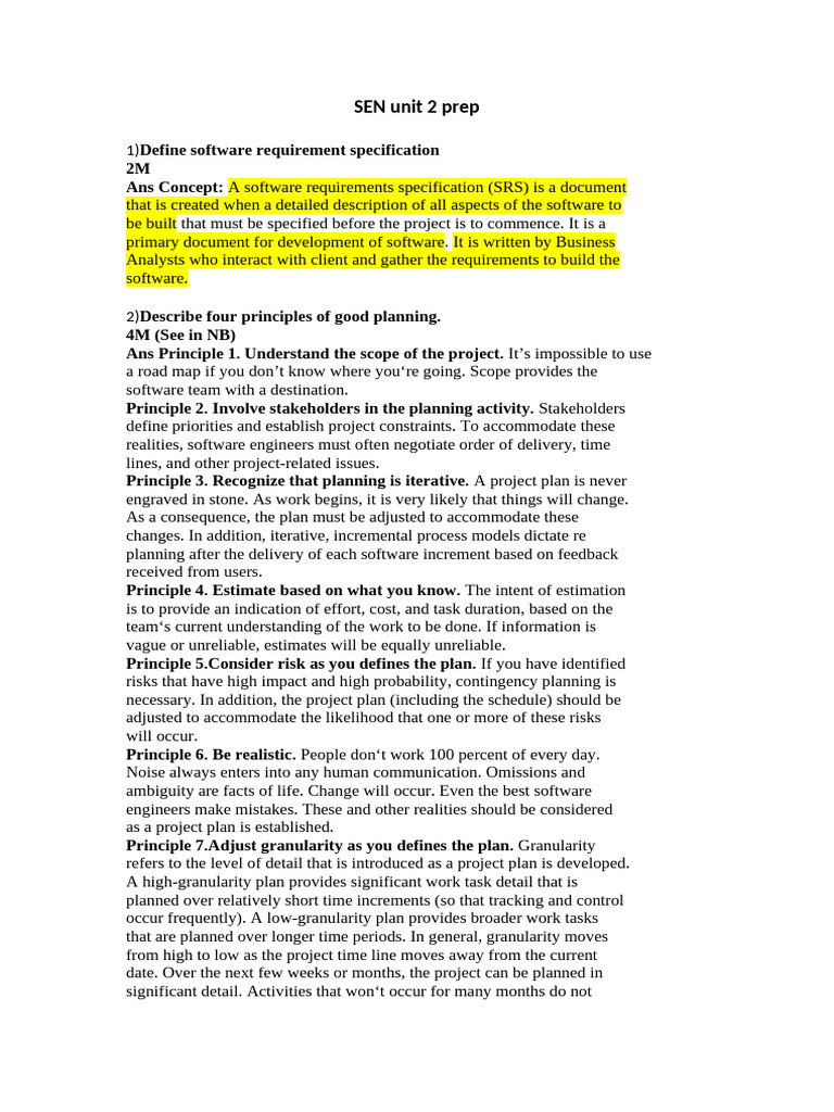 SEN unit 2 prep | PDF | Software | Communication