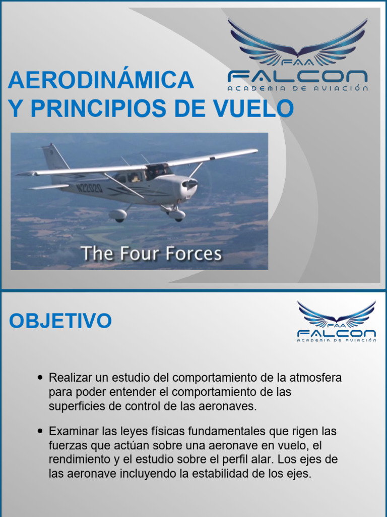 Aerodinámica y Principios de Vuelo | PDF | Levantar (Fuerza ...