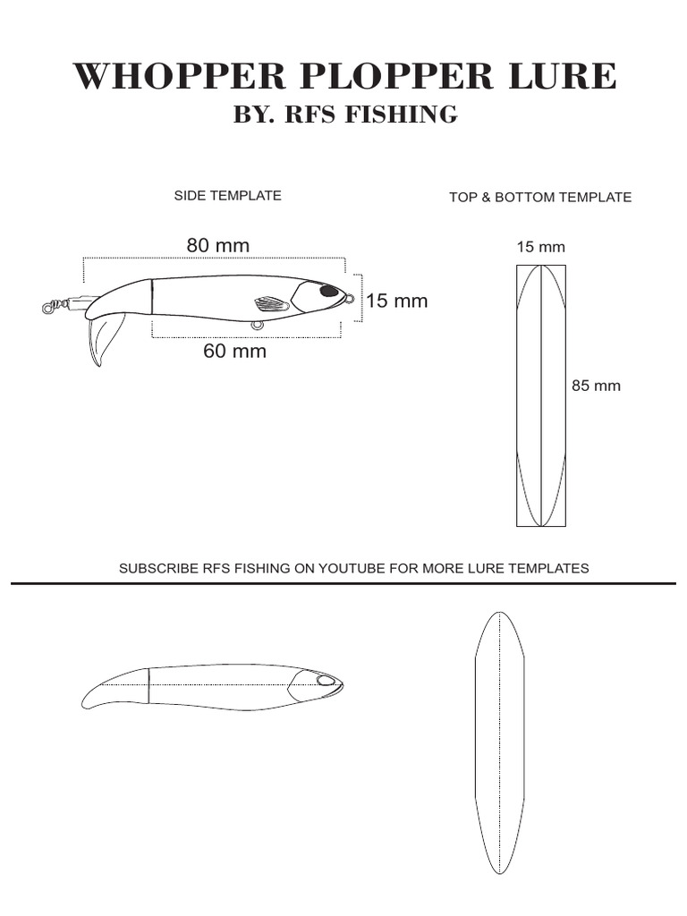 Whopper Plopper Lure | PDF